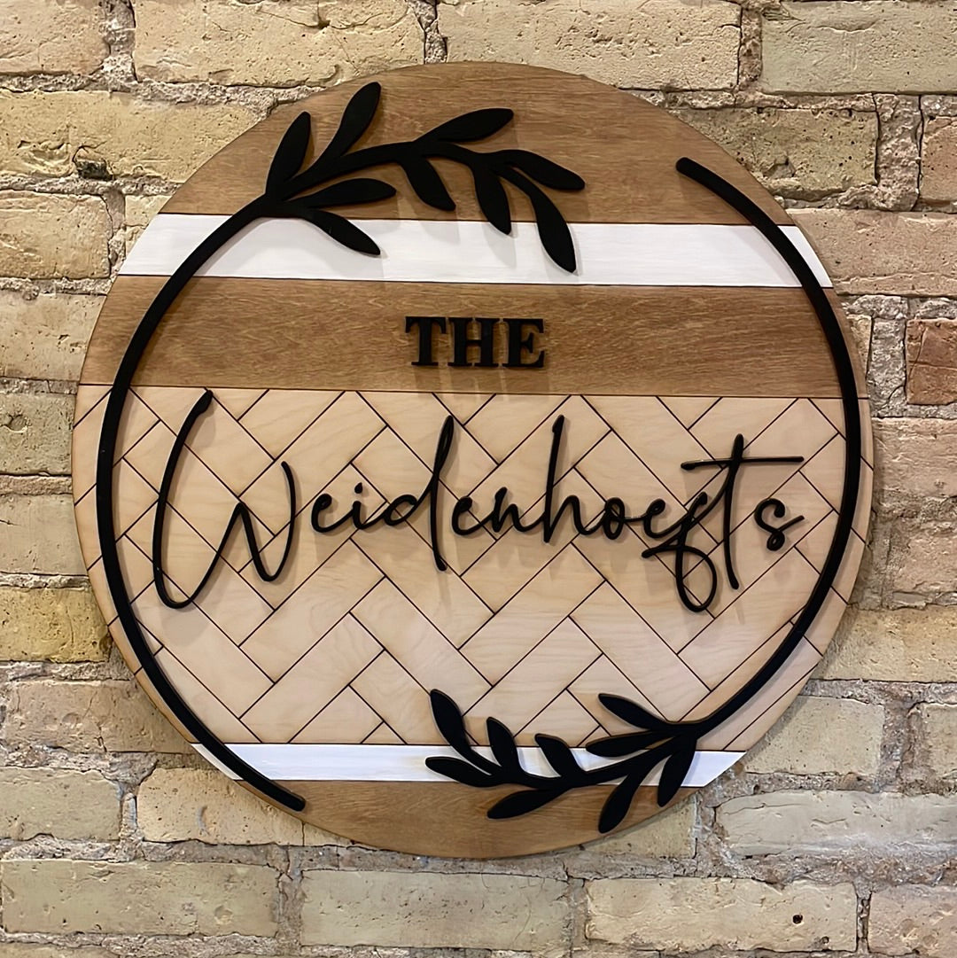 Custom Family Signs – Sign Vault